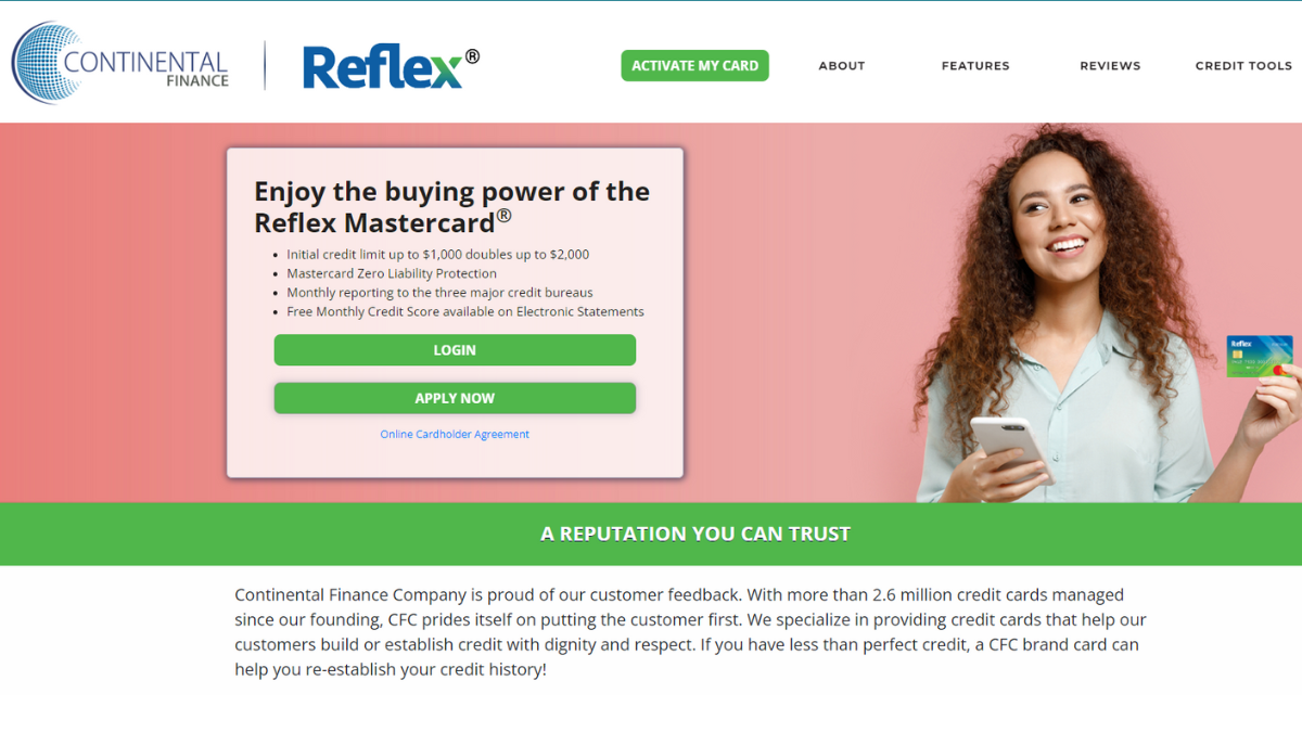 Reflex® Platinum Mastercard® Review: Free Score Monitoring - More Net Cash