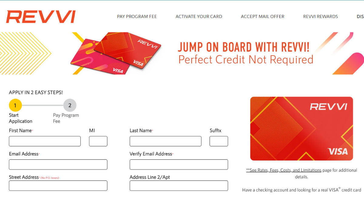 Revvi Card Review: A Visa® Card to Build Credit! - More Net Cash